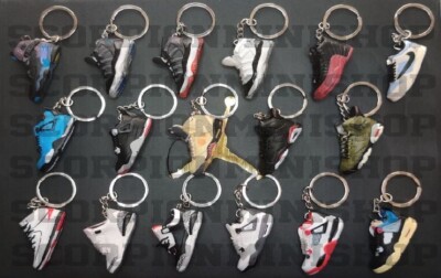 3D Mini Sneaker Keychain/Sneaker Keychain/Shoe Keychain/Mini Keychain ...