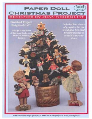 Jean Nordquist's REPRO PAPER DOLL CHRISTMAS PROJECT | eBay