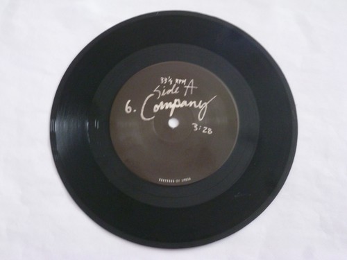 JUSTIN BIEBER 33 RPM 7" VINYL - Company | eBay