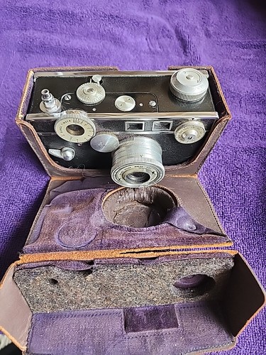 Vintage ARGUS C3 35mm FILM CAMERA WITH F/3.5 50mm COATED CINTAR LENS ...