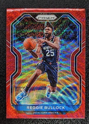 2020-21 Panini Prizm Basketball Reggie Bullock Red Ruby Wave #90 New ...