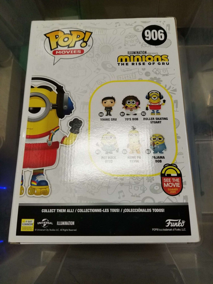 Funko POP! Movies - Minions - The Rise of Gru - Roller Skating Stuart ...