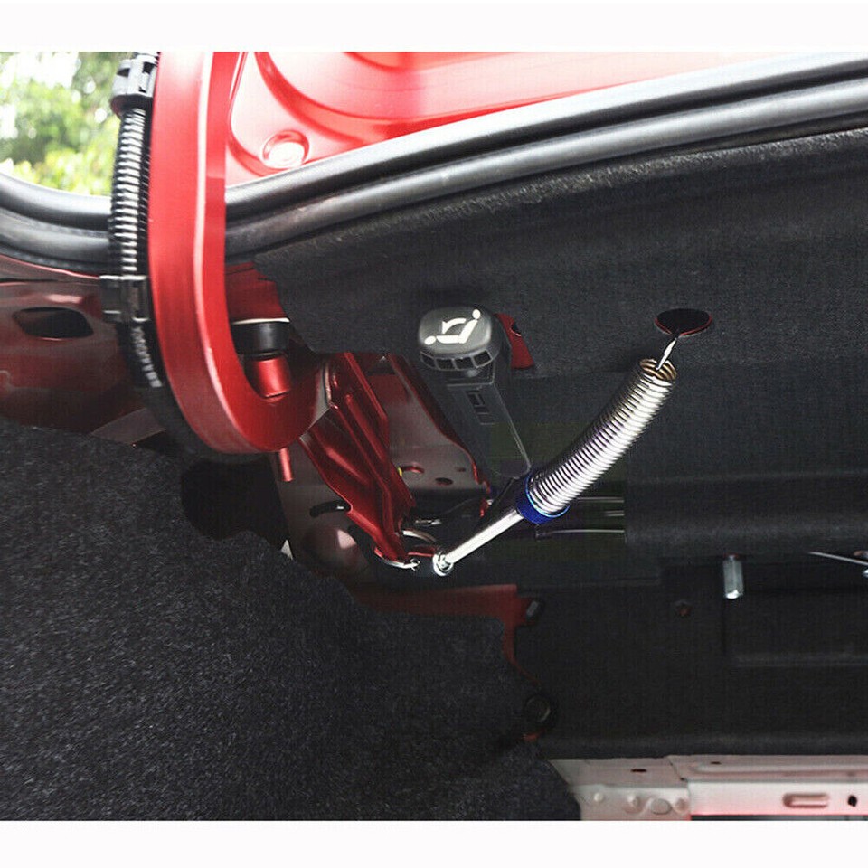 2pcs Blue Flexible Adjustable Trunk Boot Lid Spring Remote Automatic ...