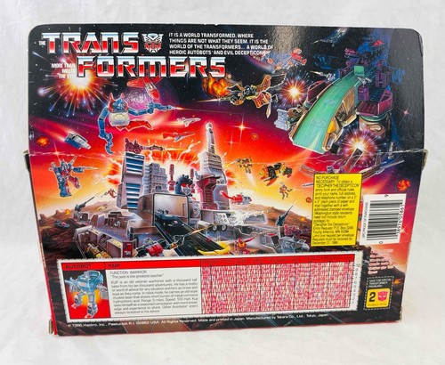 Transformers Original G1 Autobot Car 1986 Kup Complete w/ Box Poster ...