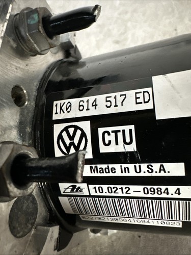 2013-2015 VW BEETLE Anti-Lock ABS Brake Pump Module OEM 1K0907379BM 🔥🚗 ...