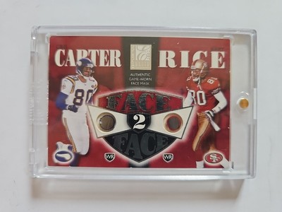 2002 DONRUSS ELITE FACE TO FACE CRIS CARTER JERRY RICE 119/350 | eBay
