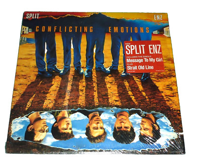 VINYL LP by SPLIT ENZ "CONFLICTING EMOTIONS" (1984) ROCK / A & M SP ...