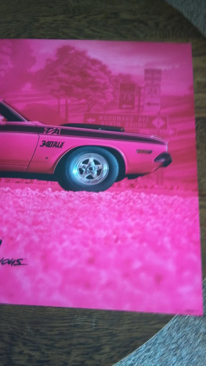 Dodge Challenger Wallpaper Pink
