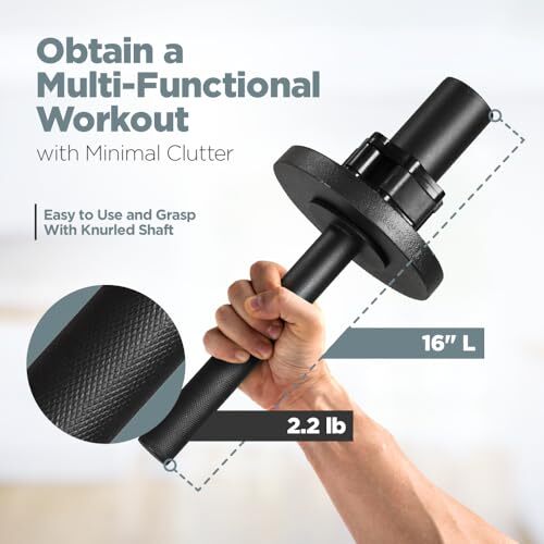 Wrist Strengthener, Forearm Exerciser - Fits Olympic Plates With a ...