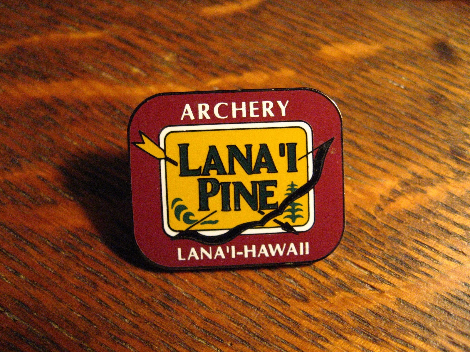 Lana'i Archery Lapel Pin - Lanai City Hawaii USA Lodge At Koele Bow ...