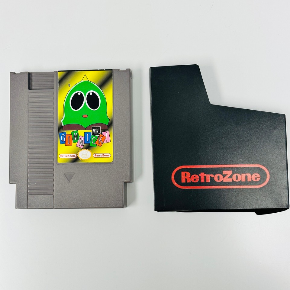 NES RETROZONE RETROUSB MR GIMMICK GRAY CART | eBay