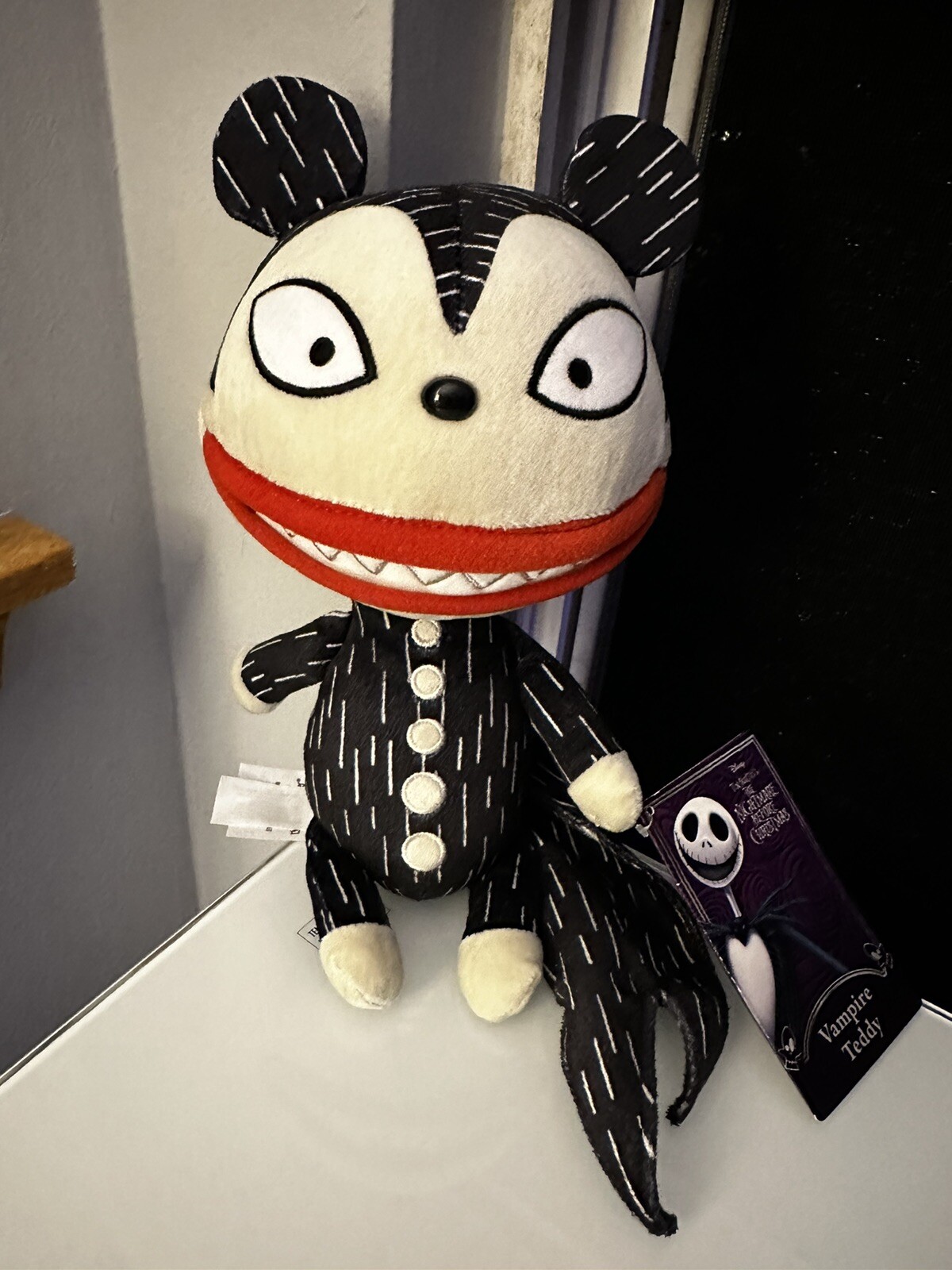 Disney Store Nightmare Before Christmas Vampire Teddy Plush 12” With ...