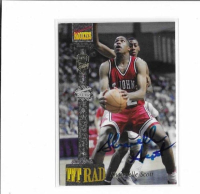 1994 Signature Rookies Tetrad Shawnelle Scott Autograph #71 #'d /7750 ...