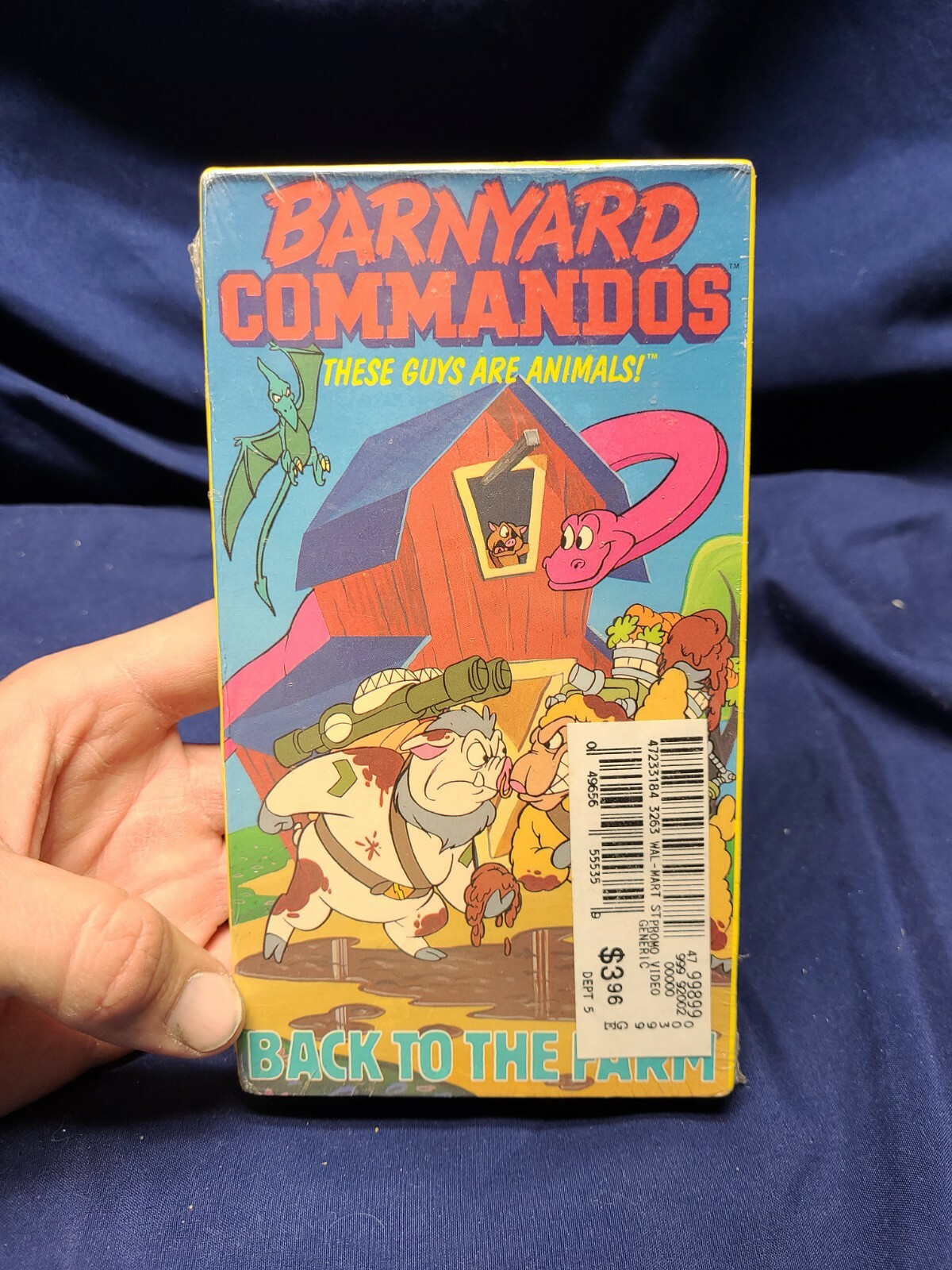 Barnyard Commandos - Back to the Farm (VHS, 1990) for sale online | eBay