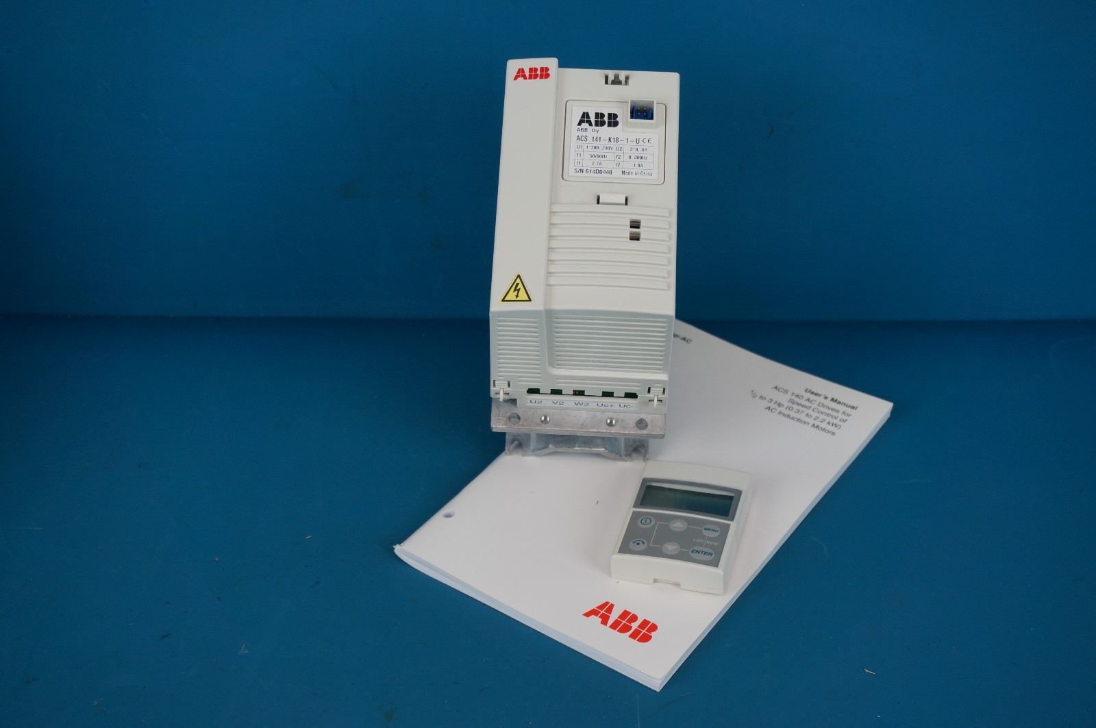 ABB ACS-141-K18-1-U W/KEYPAD 140 SERIES 1 AMP AC DRIVE | eBay