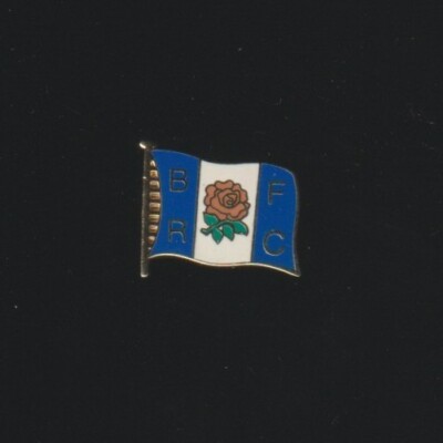 BLACKBURN ROVERS F.C. 'BRFC' Enamel Badge FREE POST UK | eBay UK