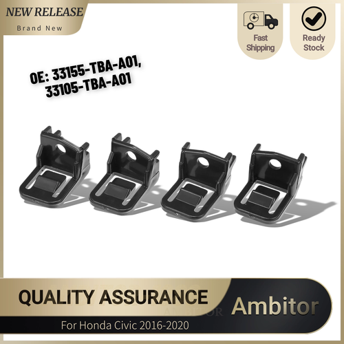 4Pcs Front Left & Right Headlight Clips For Honda Civic 2016-2020 33155 ...