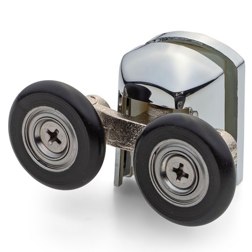 1 x Daryl Top Double Shower door Roller/Runner/Wheels 26mm Wheel Dia ...