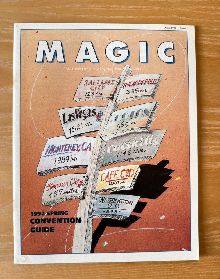 Magic Magazine by Stan Allen. Complete Volume 1 (Sept 1991 to August ...