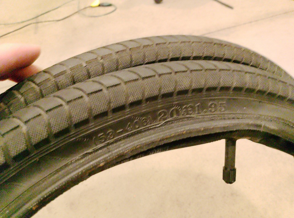 20” Schwinn Hucker XS Slick Tire Bmx Freestyle Fit Scrambler Gt ...