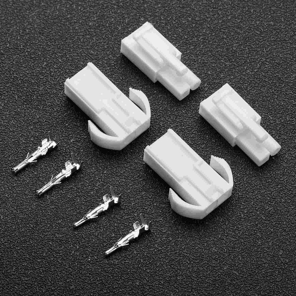 180 Pieces 2P Electrical Connectors Car Wire Terminals Male and Female ...