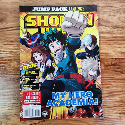 Shonen Jump Jump Pack Fall 2022 Sampler Manga Promo My Hero Academia ...
