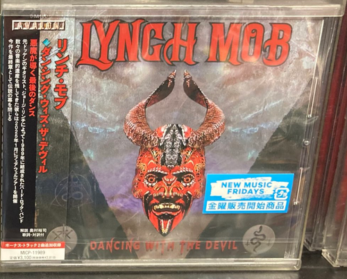 Lynch Mob Dancing With The Devil CD + Bonus Track OBI Japan Limited ...