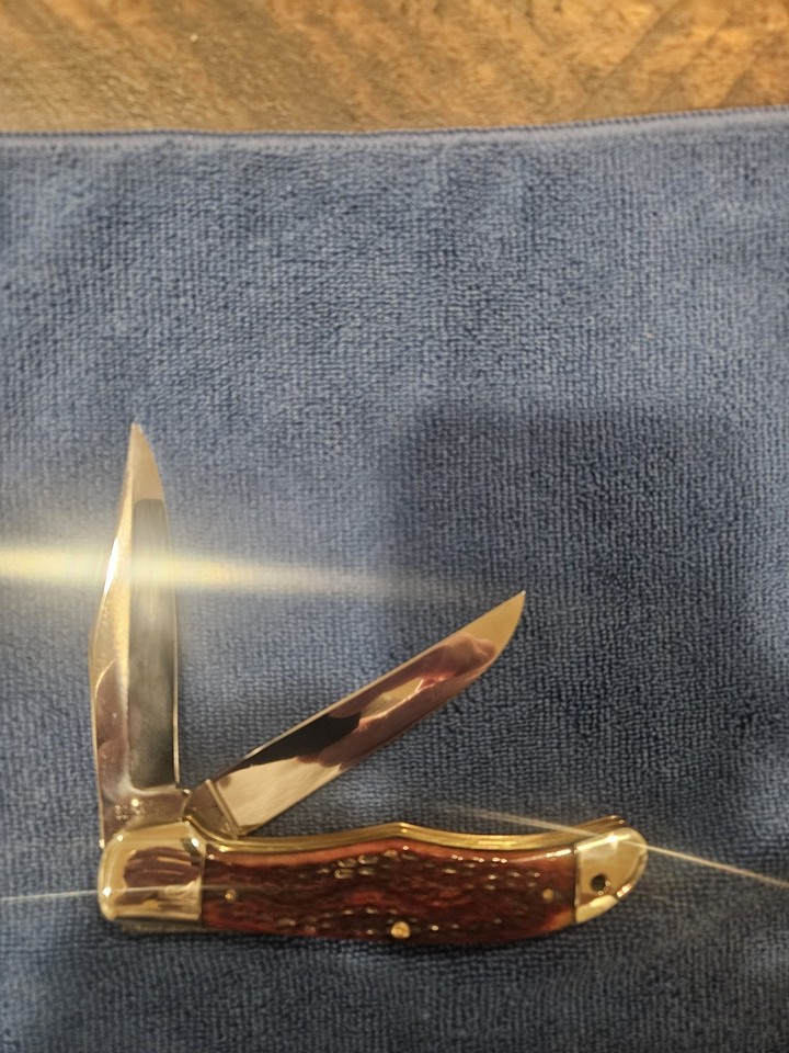 Case Folding Hunter 40-64 XX 5265 Worm Grove Handle Very Nice | eBay