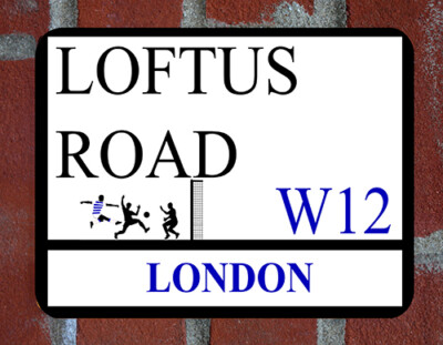 QPR LOFTUS ROAD Metal Sign FOOTBALL STREET Man cave Retro Wall | eBay UK