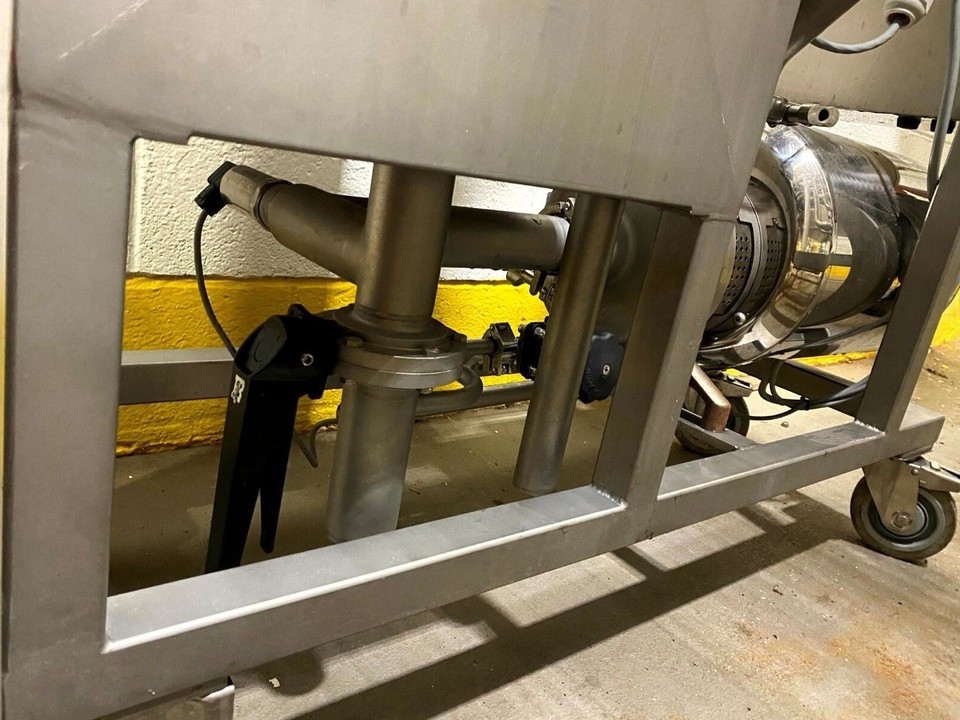 Alfow single tank CIP cart | eBay