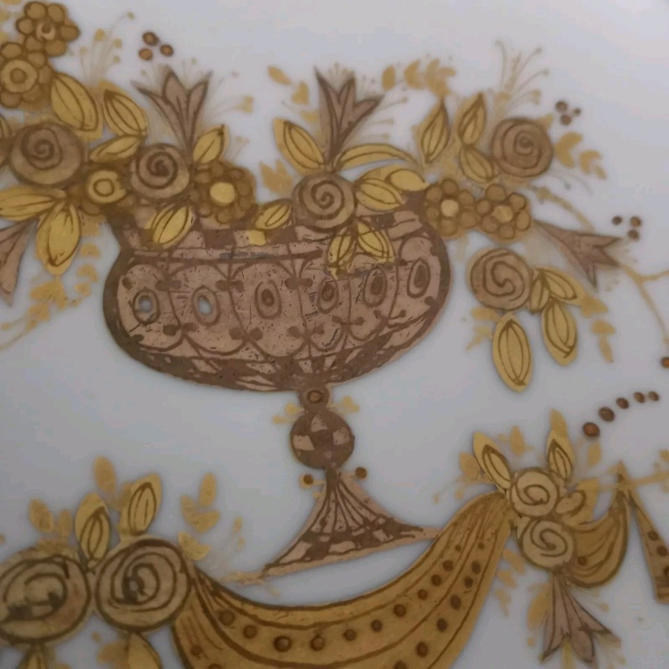 German Porcelain Rosenthal Studio Line Bjorn Wiinblad Quatre Couleurs ...