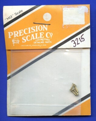 Precision Scale HO #3215, Locomotive Poling Pockets (4), Brass | eBay