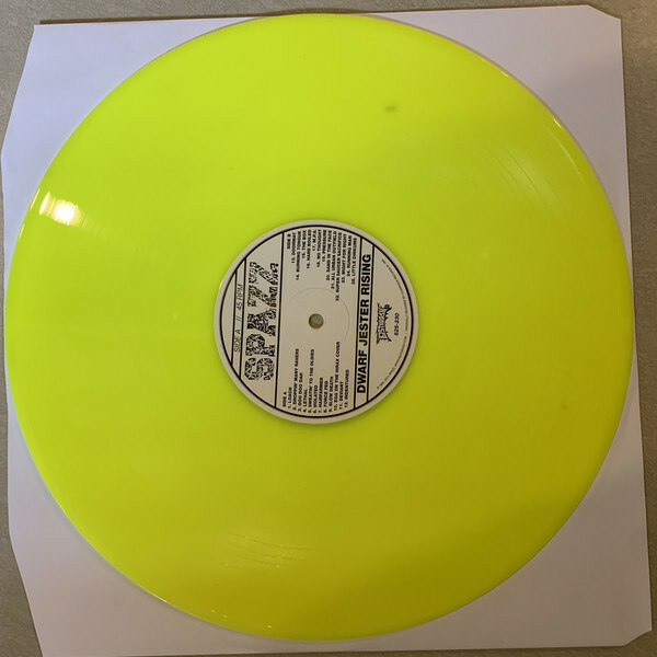 SPAZZ Dwarf Jester Rising LP POWERVIOLENCE Punk Rock HARDCORE Neon ...