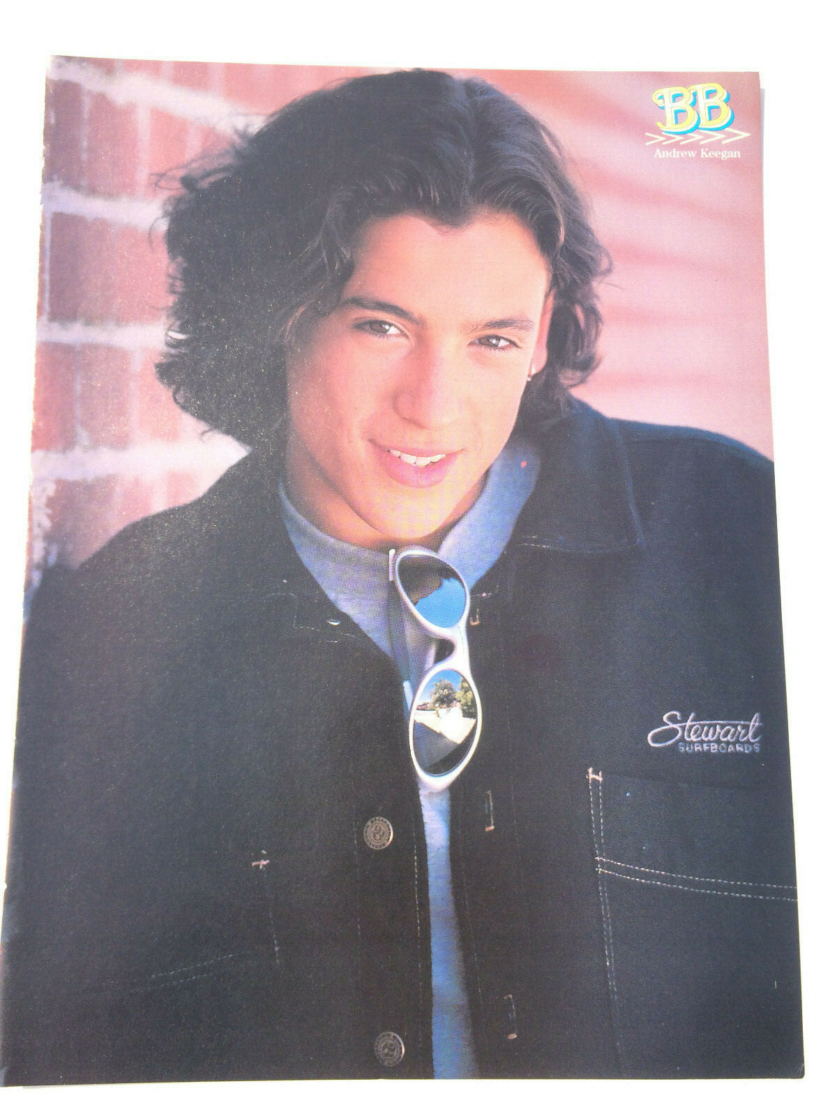 Vintage 90s Pinup Jonathan Bouck + Andrew Keegan BB Teen Magazine | eBay