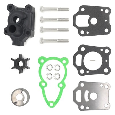 Water Pump Impeller Kit w/Housing for Nissan Tohatsu 4-6HP 369-87322-0 ...