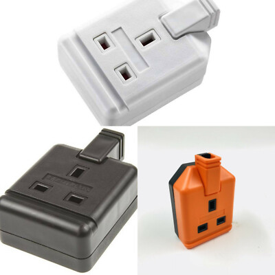 Permaplug 1 Gang Trailing Sockets Single. ELS13B-01 Orange,White. 13A ...