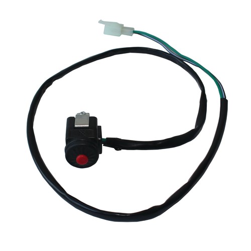 775mm 12V DC Red Kill Off Stop Switch For 50cc-250cc ATV Buggy Honda ...