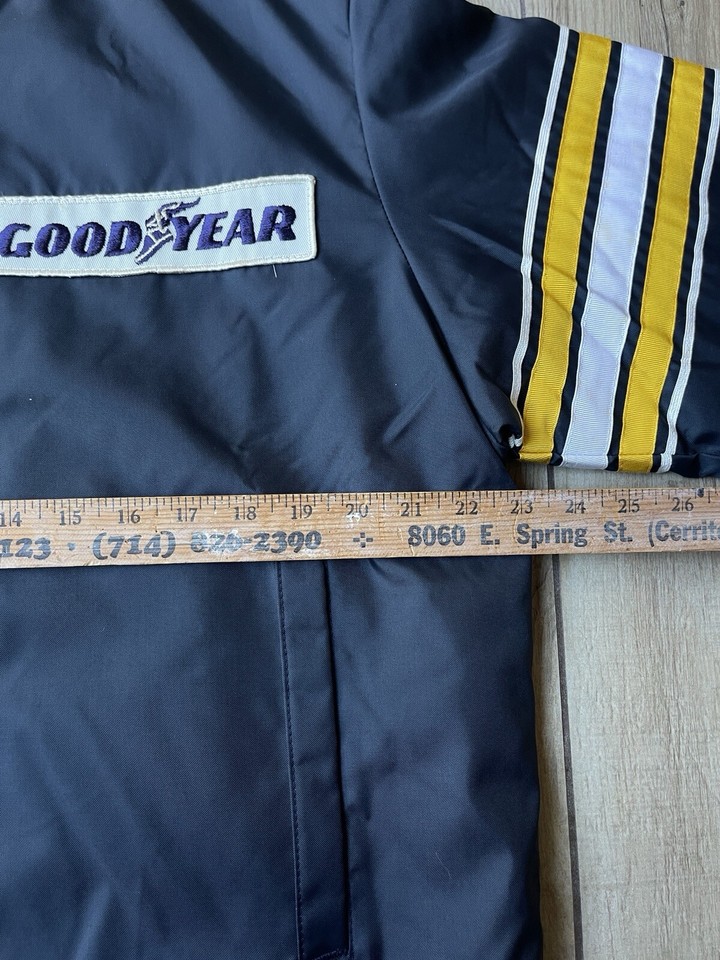 Vintage 70s Goodyear Tires Official Racing Patch lightweight padded ...