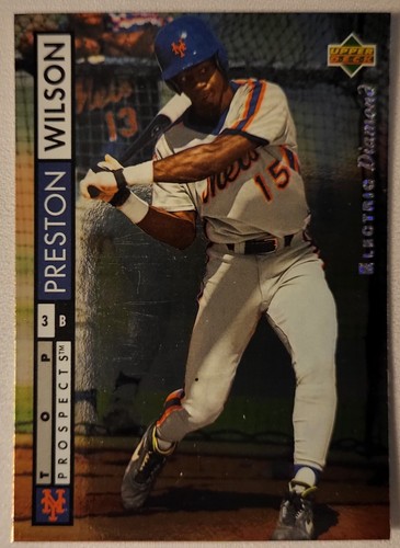 1994 Upper Deck Top Prospects Electric Diamond Preston Wilson RC ...