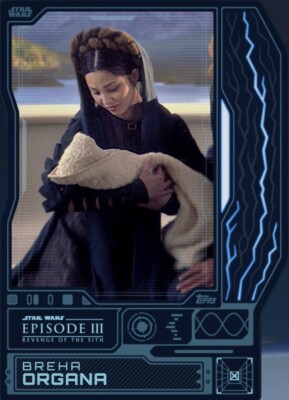 [DIGITAL Topps Star Wars Breha Organa Base 23 S2 Tier 6 Force Lightning ...