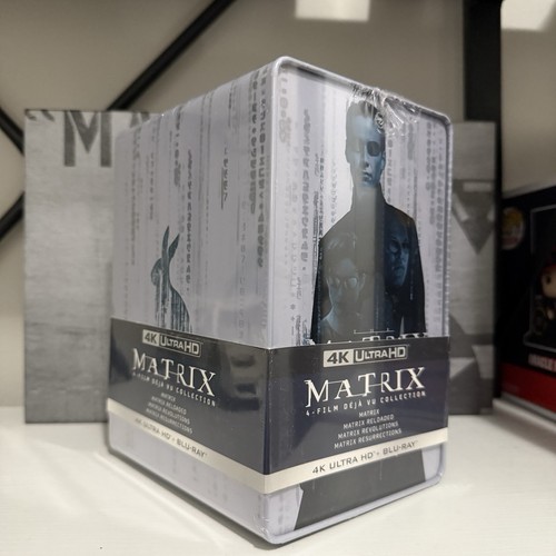 The Matrix 4-Film Deja Vu Steelbook Collection 4K-UHD/Blu-ray Region ...