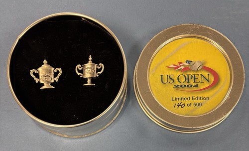 2004 US Open Tennis Pin Set 140/500 In Original Tin Limited Edition | eBay