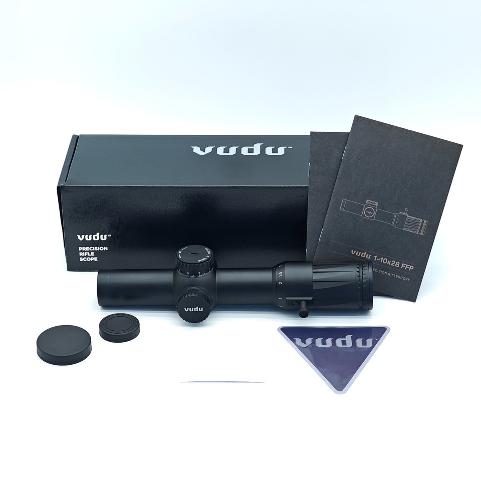 EOTech Vudu 1-10x28mm LE5 MRAD FFP Illuminated Riflescope VDU1-10FFLE5 ...