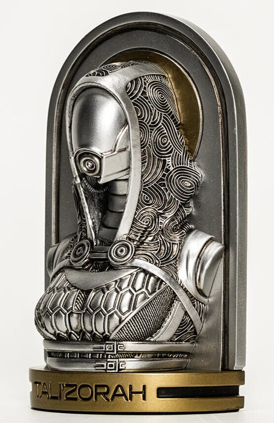 BioWare Mass Effect Tali'Zorah Companion Bundle - Bust, Letter ...