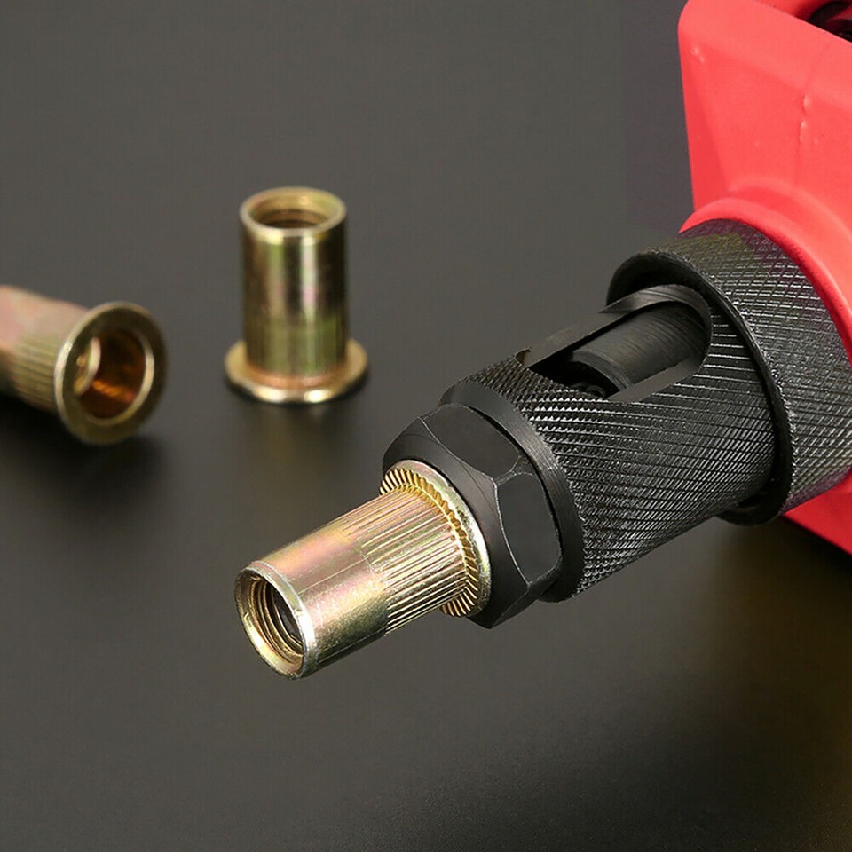 Rivet Gun Kit Rivnut Thread Setting Tool Nut Setter NutSert Metric SAE ...