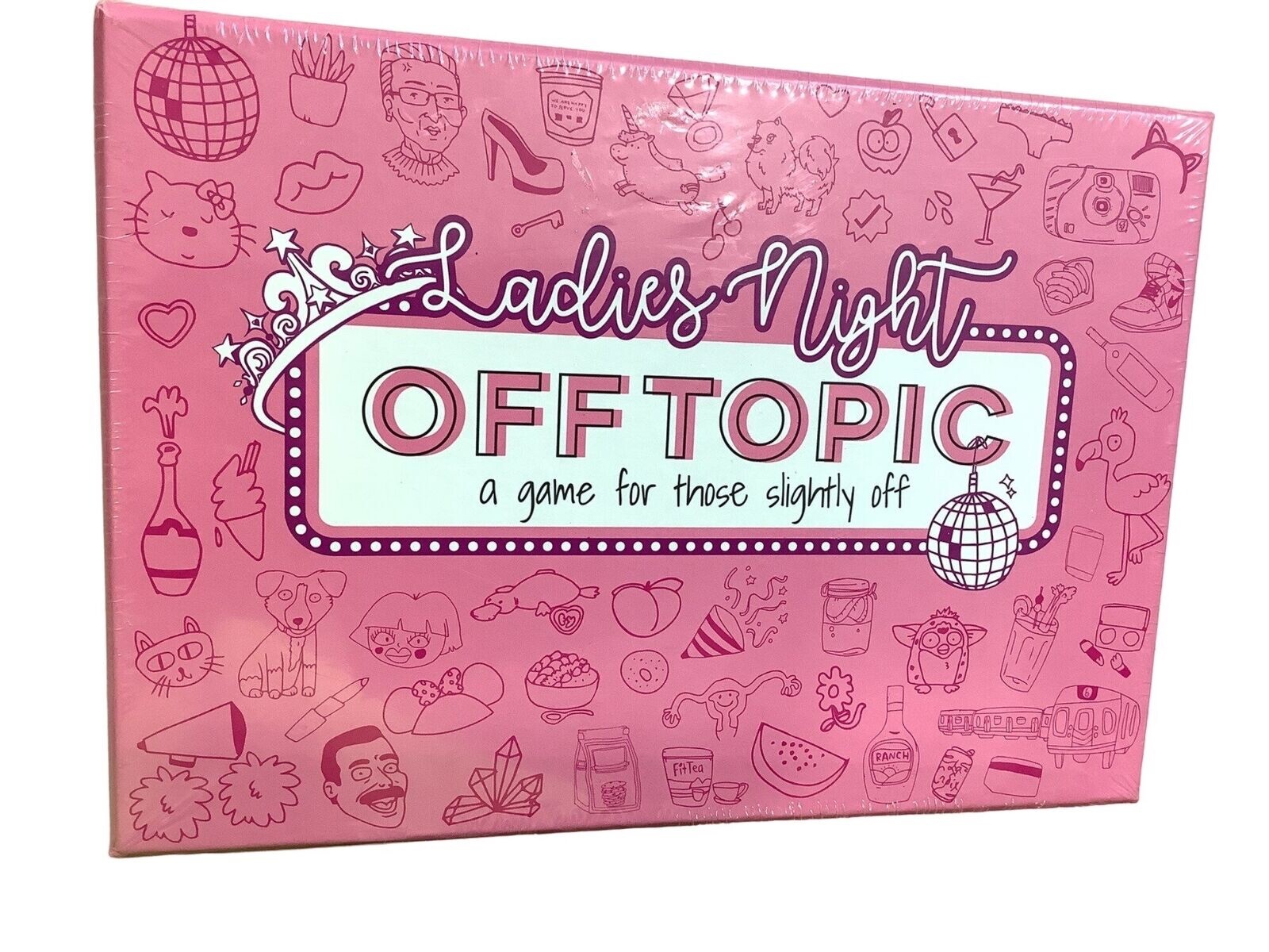 Off Topic Ladies Night Party Game Adults Fun Group Board Game ...