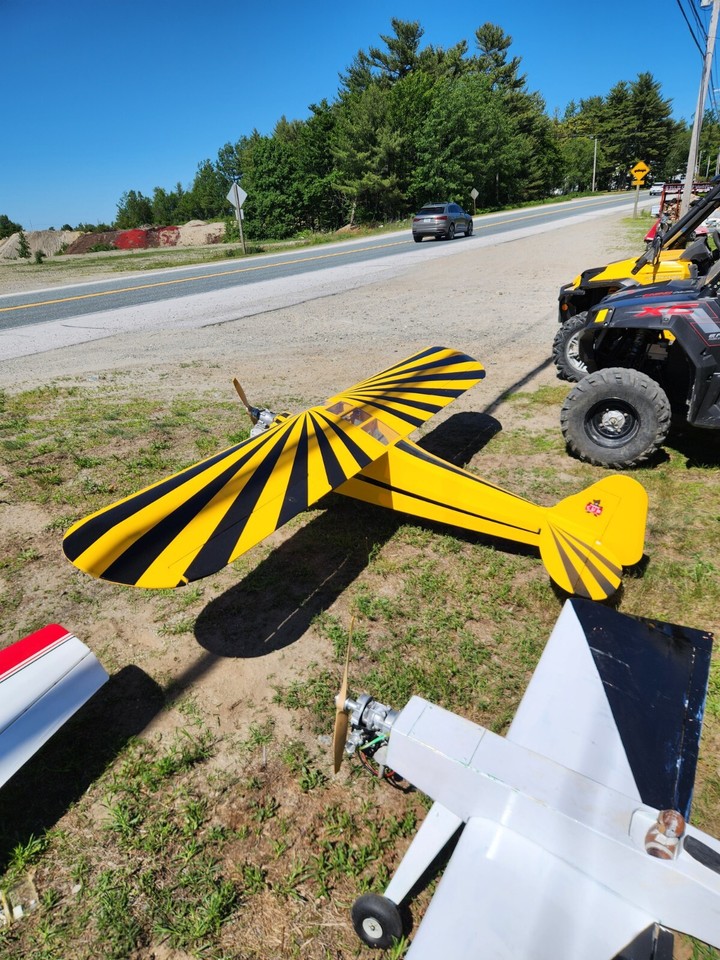 Piper Cub 1/3rd Scale Rc Plane | eBay