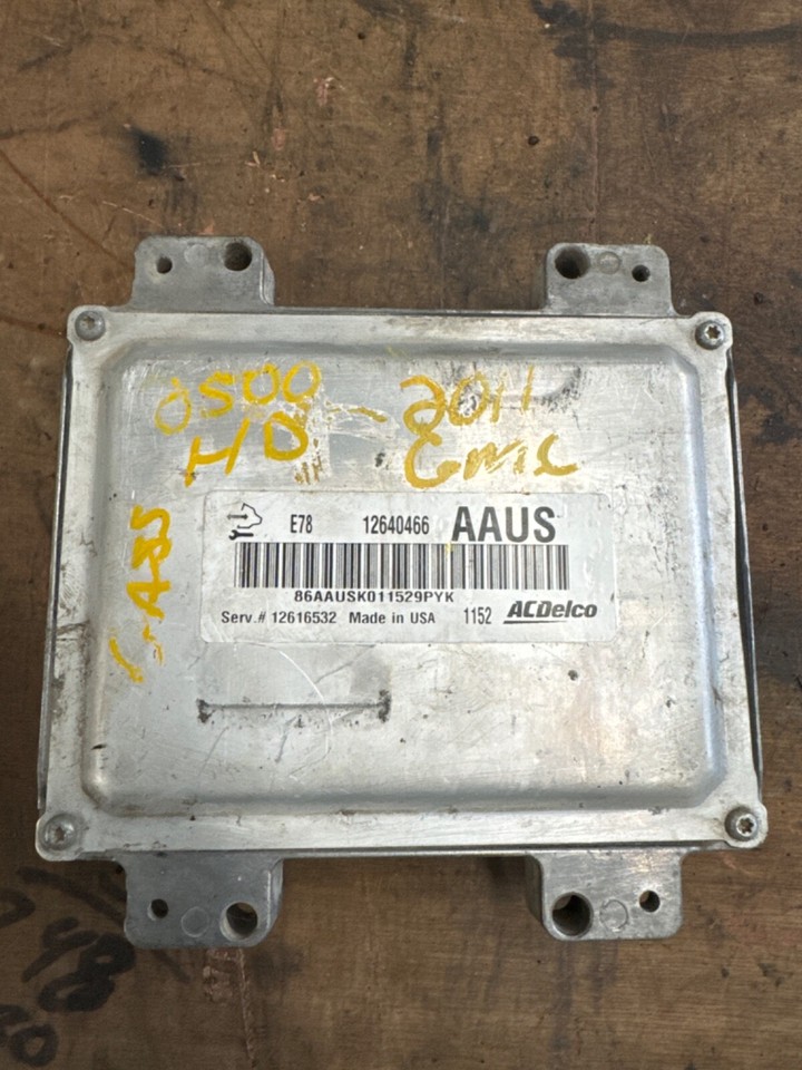 2011 AND UP CHEVY 2500 3500 ECM MODULE 6.0 TESTED GOOD P/N 12640466 SEE ...