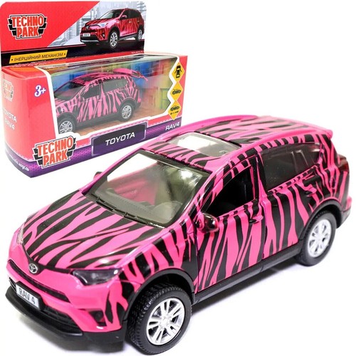 Glamcar Toyota Rav4 Metal Model Diecast Car Scale, Collectible Toy Cars ...