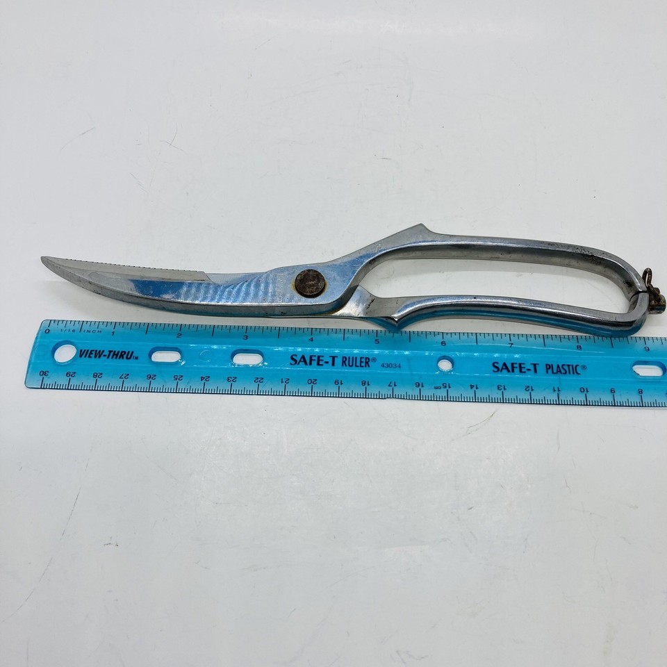 Vintage Rostfrei Italy Stainless Steel Poultry Meat Shears Heavy Duty ...